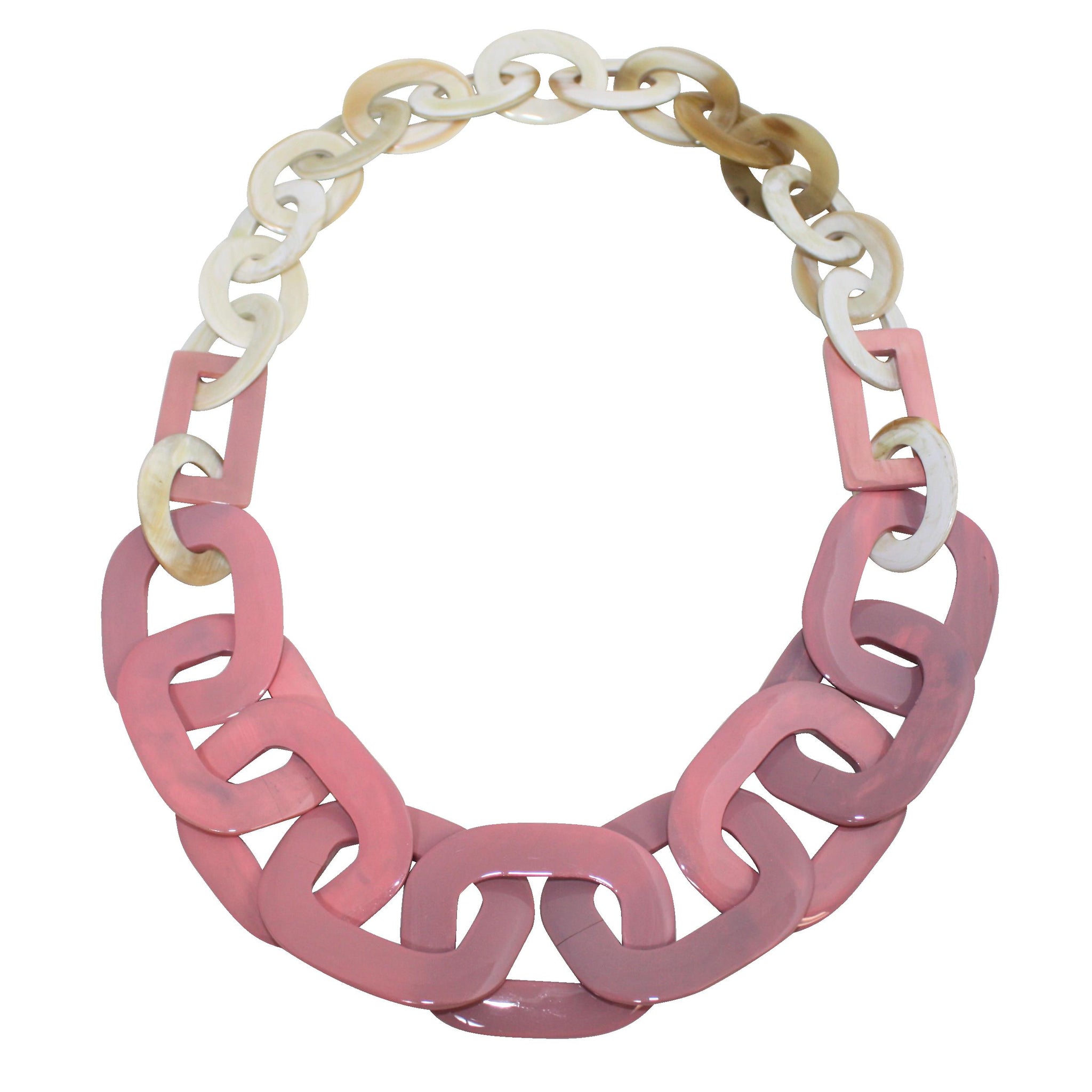 Buffalo Horn Necklace in Dye Lacquer Color – DIDAJ