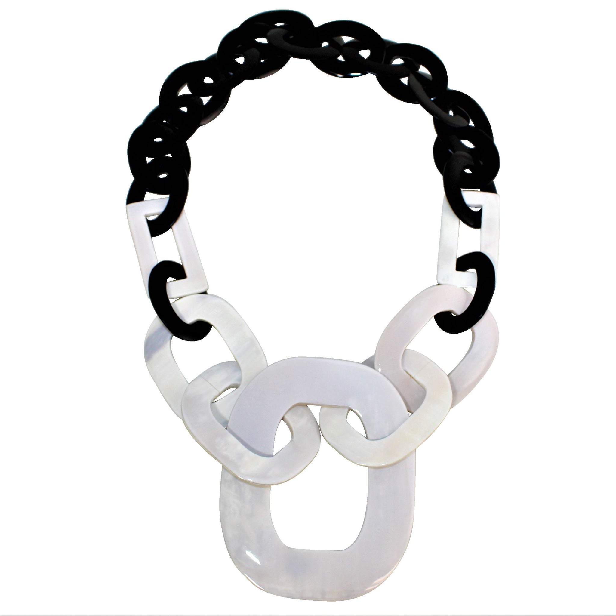 Buffalo Horn Necklace in Dye Lacquer Color - Many Colors Available – DIDAJ